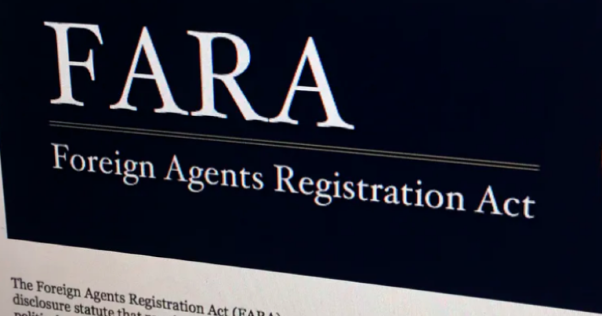 The Foreign Agents Registration Act in Historical Perspective | The ...