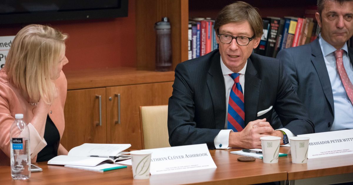 Ambassador Peter Wittig discusses “Transatlantic Relations in a World ...