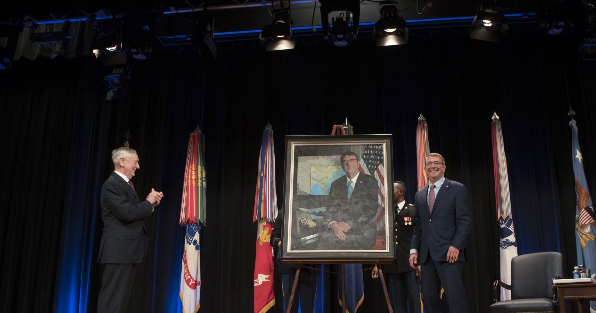 Ash Carter Honored with Official Portrait at Pentagon Ceremony | The ...