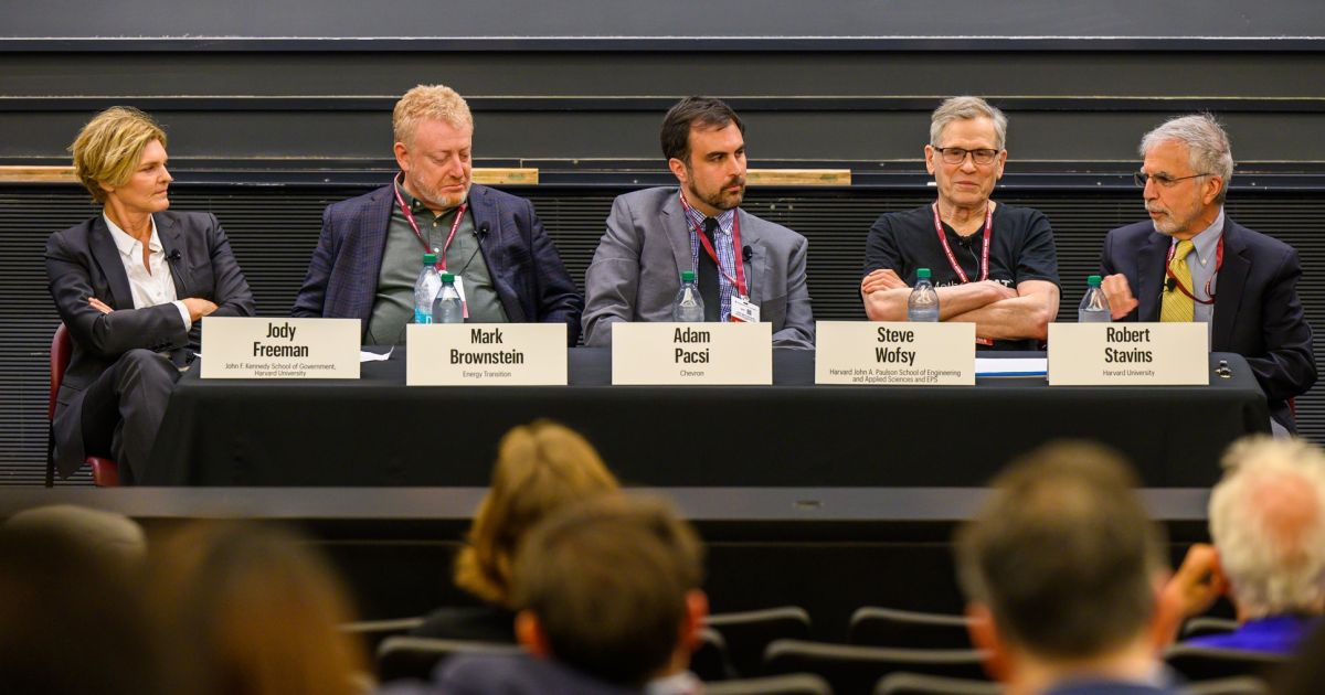 Harvard Project Director Robert Stavins Moderates Climate Action Week ...