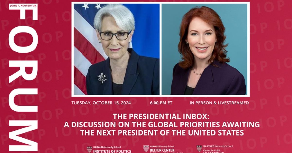The Presidential Inbox: A Discussion on the Global Priorities Awaiting ...